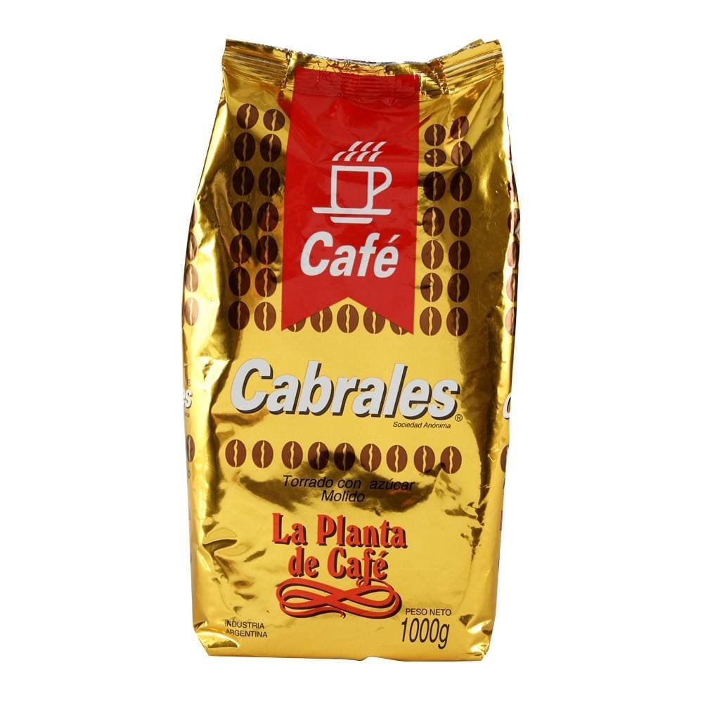 ARGENSEND | CABRALES Café Torrado Molido Paquete 1 Kg / ground roasted ...