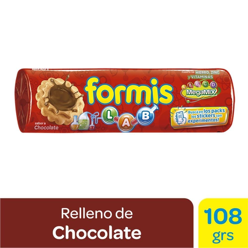 Formis – Galletitas de Vainilla Sabor Chocolate 108gr – X3 Unidades ...