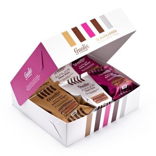 ARGENSEND | Alfajores GUOLIS Extra blend 60g (paquete de 6) / guolis ...